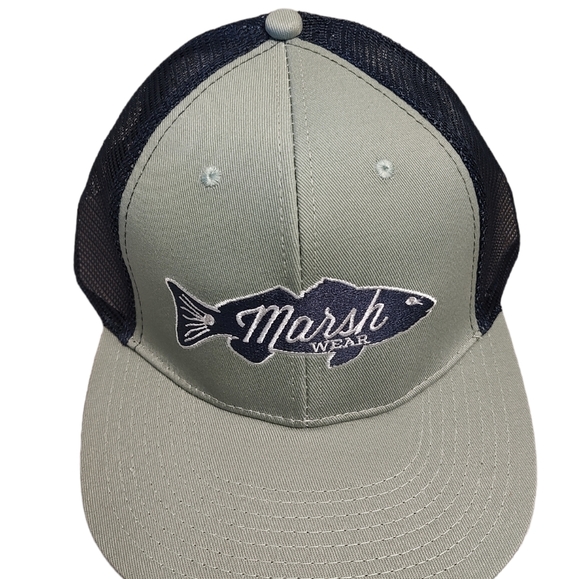 Marsh Wear | Accessories | Marsh Wear Retro Red Fish Fishing Trucker ...